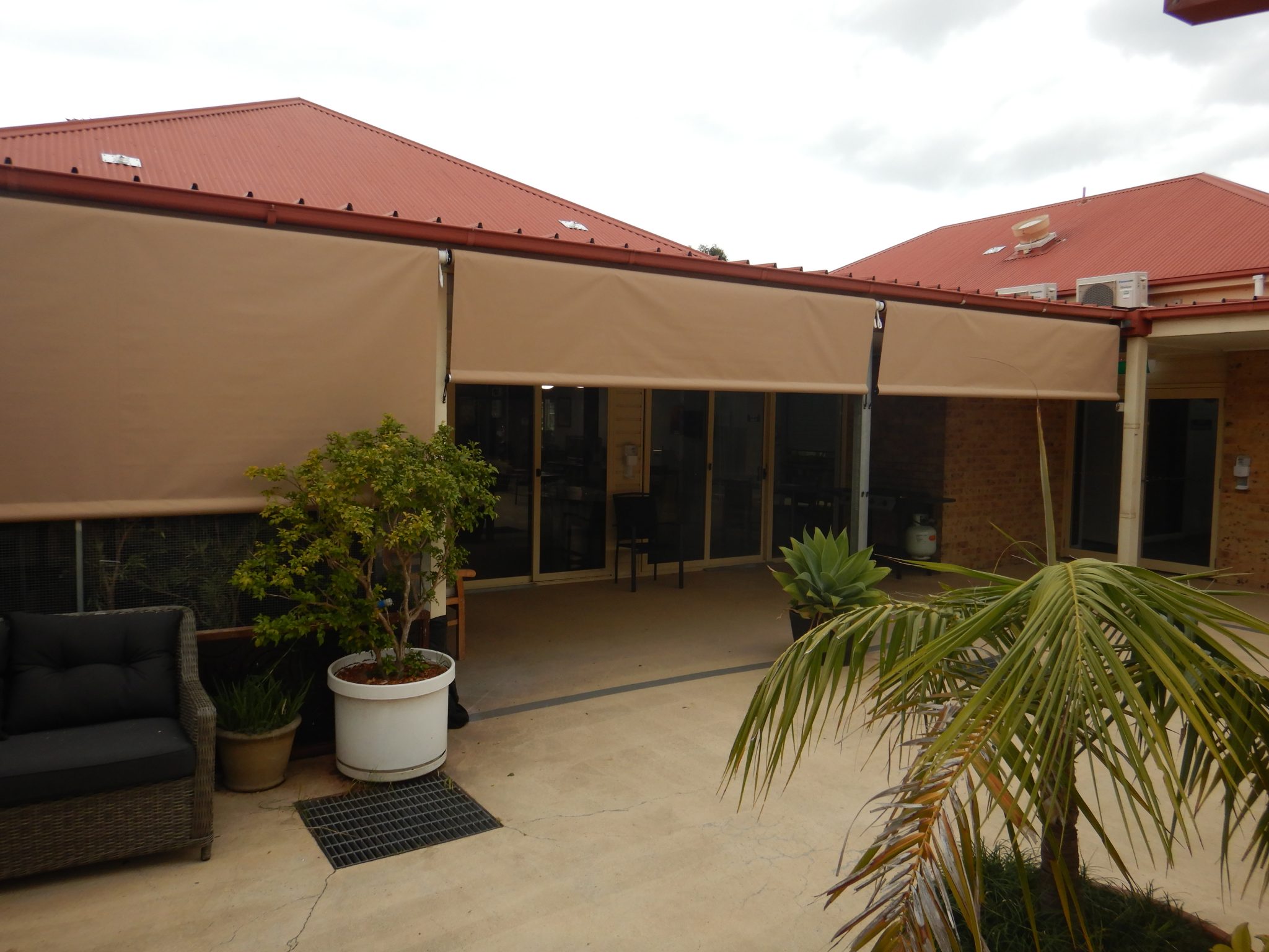 Vertical Drop Blinds - Creative Canvas