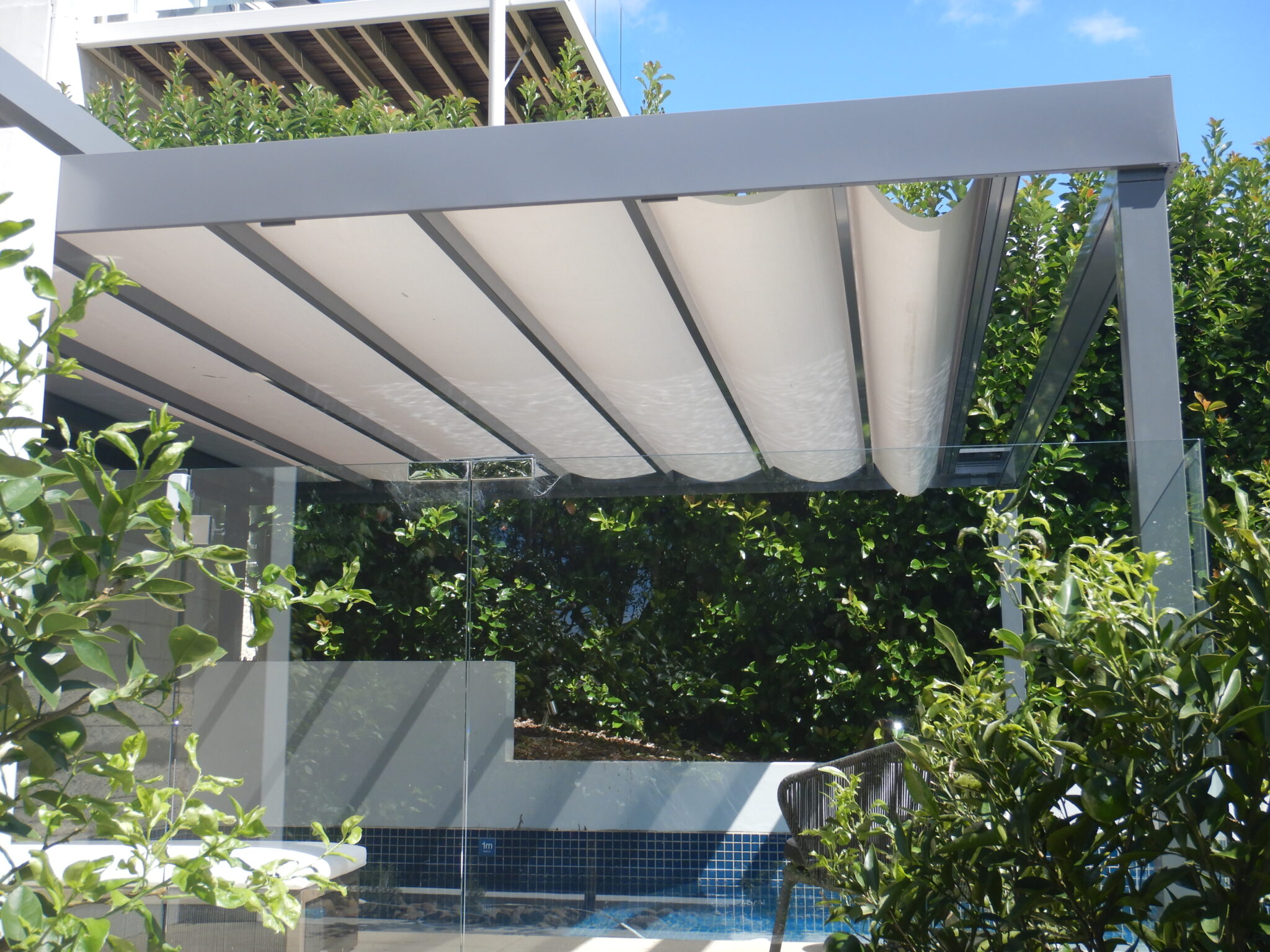 Commercial Conservatory & Horizontal Awnings