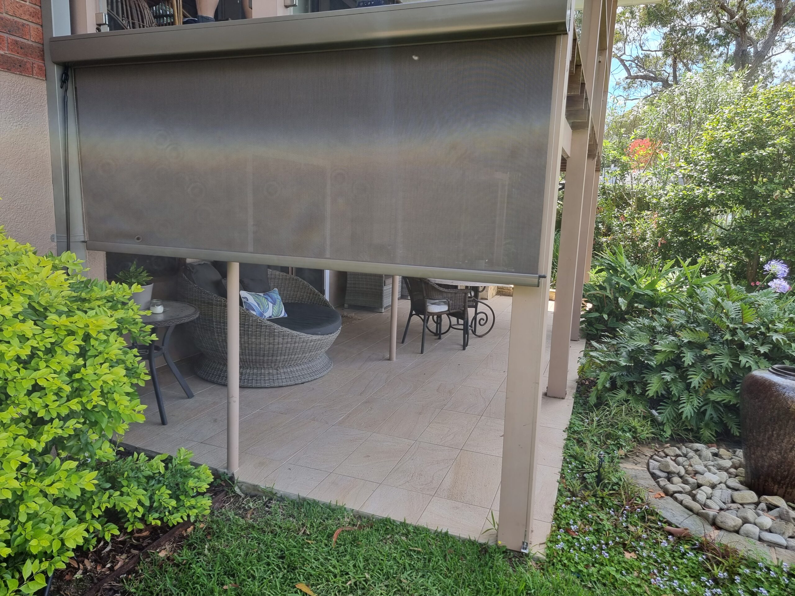 Wire Guided Blinds | Modern Wind-Resistant Outdoor Blinds